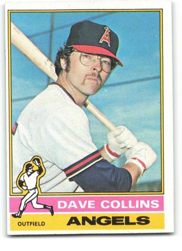 1976 Topps #363 Dave Collins NM Near Mint RC Rookie Angels ID:324597 | eBay