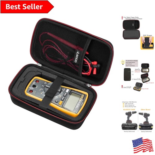 Digital Multimeter Carrying Case - Fits Fluke, Greenlee, Klein & More ...