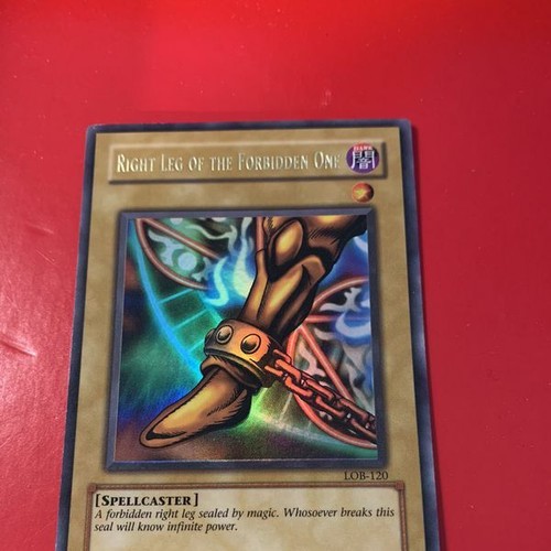 Yu-Gi-Oh: Exodia Right Leg of The Forbidden One | eBay