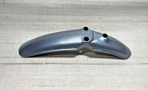 HONDA vintage enduro XL175 FRONT FENDER SILVER RUBBER new | eBay