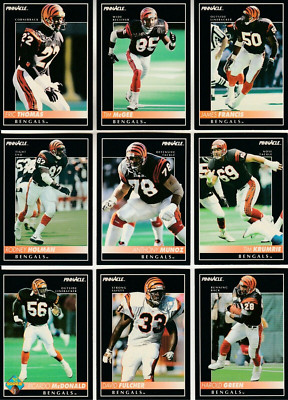 (9) 1992 Pinnacle Cincinnati Bengals (9 Card Team Lot) See Scans! | eBay