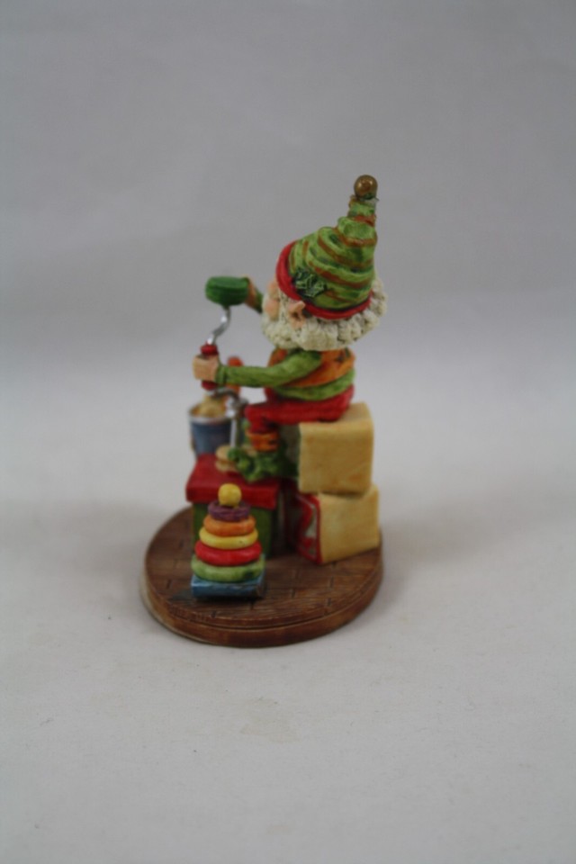 Enesco The North Pole Village Tinker Elf Figurine | eBay