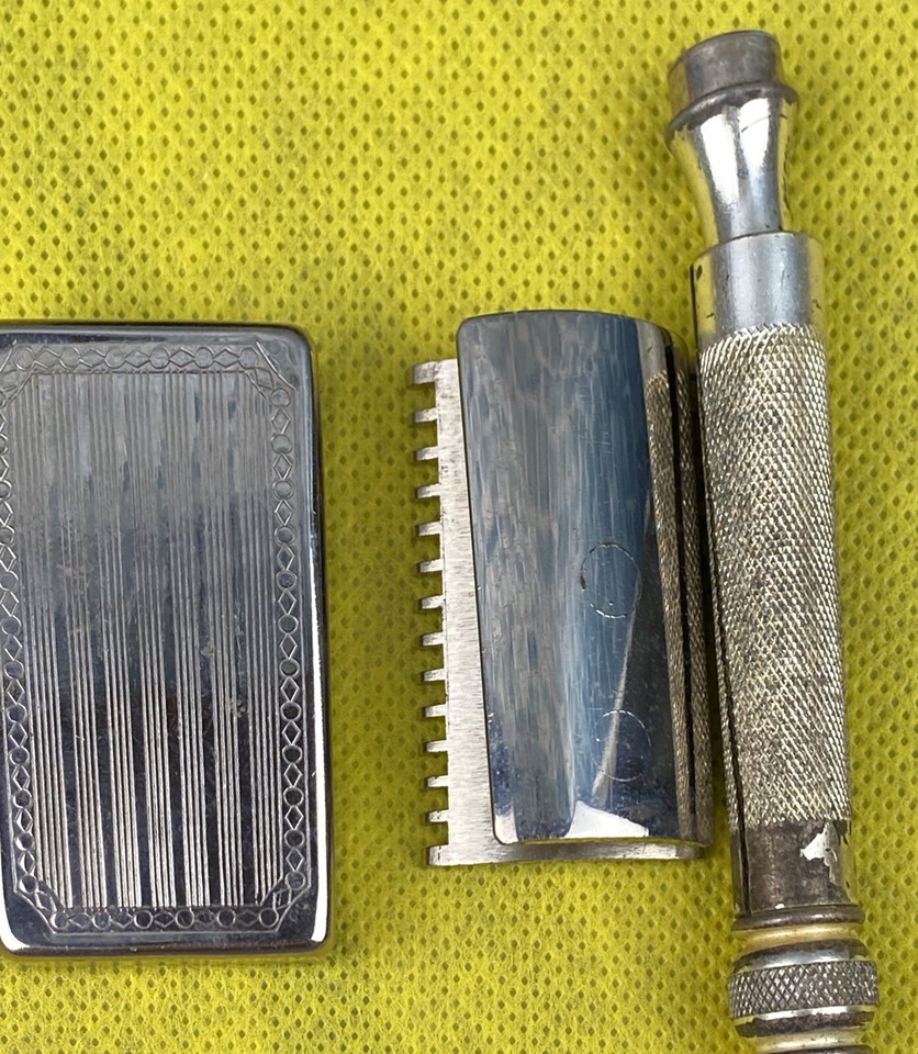 Vintage Gillette Razor Kit Original Case Blades Made In The USA | eBay