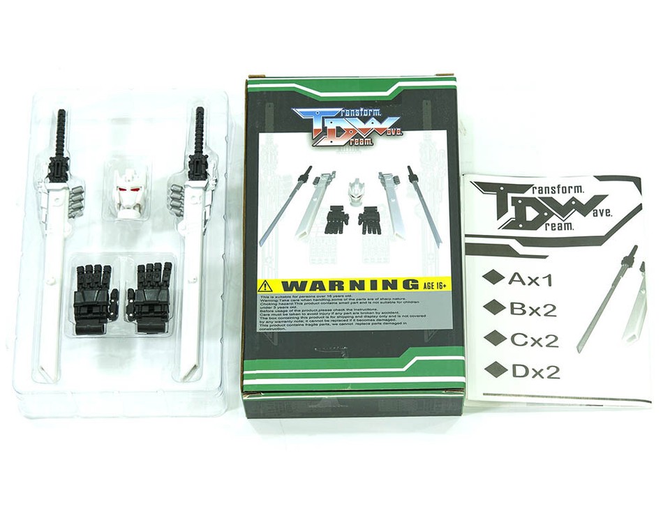 TDW TCW 05 05EX Upgrade kit Accessories For Titan Return Sixshot US/JP ...