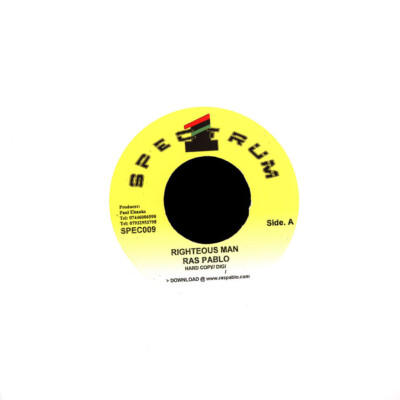 Ras Pablo - Righteous Man / Dub (Vinyl 7") | eBay.de