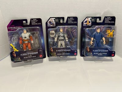 3x Disney Pixar Lightyear Space Ranger Alpha Buzz & Sox XL-01 & XL15 5 ...