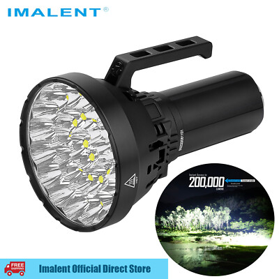 IMALENT MS32 200000 Lumens Rechargeable LED Torch Digital Display Super ...