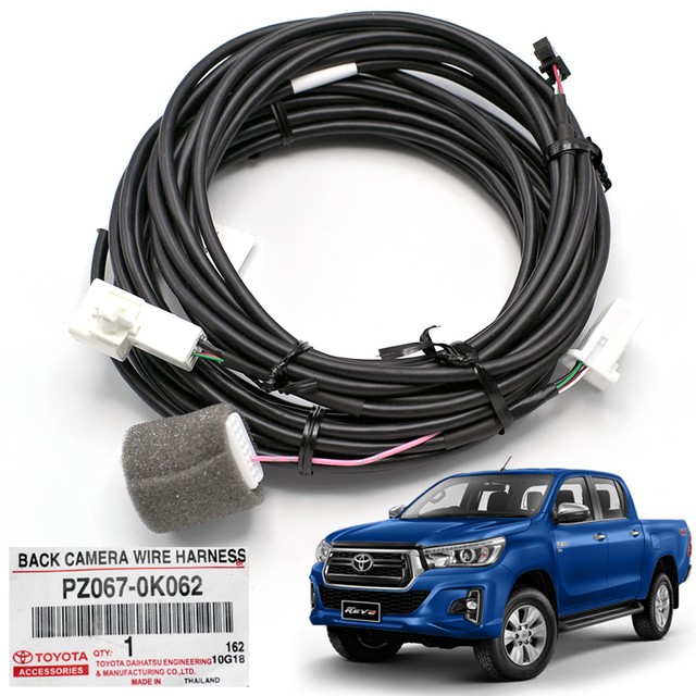 Toyota HILUX Revo 2015 up Genuine Backup Camera Original Cable Set for ...