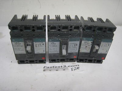 GE THED136030 30AMP 600VAC 250VDC 3 Pole Circuit Breaker Pack of 3 | eBay