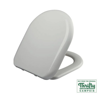 NEW - Haron Florenze Toilet Seat White, Compatible with Newport Pan, TS ...