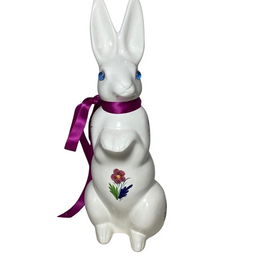 The Most Beautiful Handpainted Portuguese Porcelain Rabbit , 13”, Needs ...