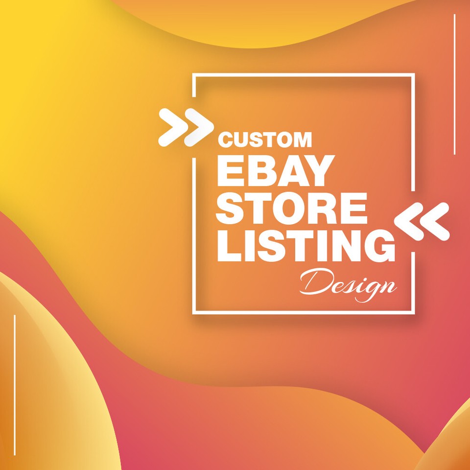 ebay Store Professional Bespoke Custom and listing design Amazon ...