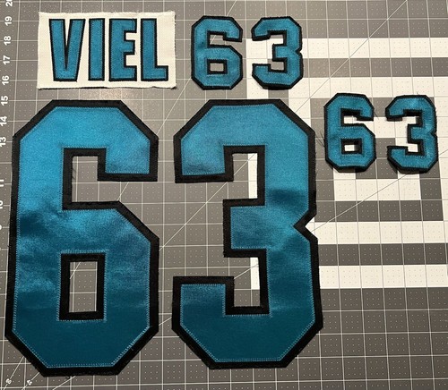 Jeffrey Viel Training Camp Issued Name And Number Kit - San Jose Sharks ...