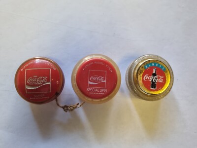 Coca-Cola Super, Special Spin & Always Mint Yo-Yo Philippines - 3 Pcs ...