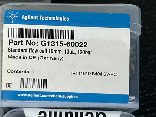 Agilent G1315-60022 Standard Flow Cell for sale online | eBay