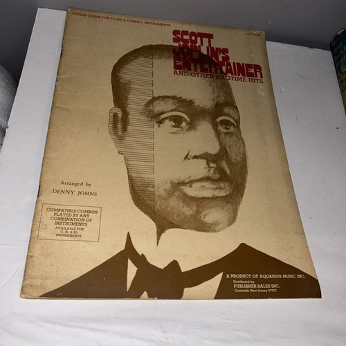 The Entertainer Scott Joplin Magnus Organ Chord Music Great Ragtime ...
