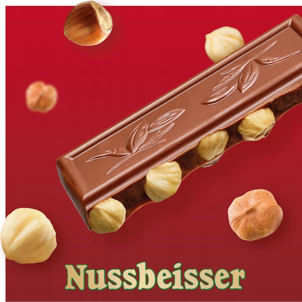 2x Nussbeisser Dark Chocolate with Nuts and Raisins Sweets Set 2x 100g ...