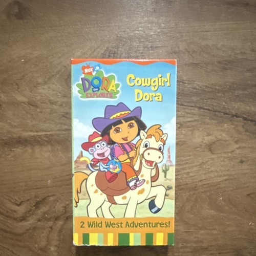 Nickelodeon Dora the Explorer Cowgirl Dora VHS NTSC Children's Family ...