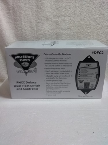 Glentronics Pro Series PHCC Deluxe Dual Float Switch And Controller ...