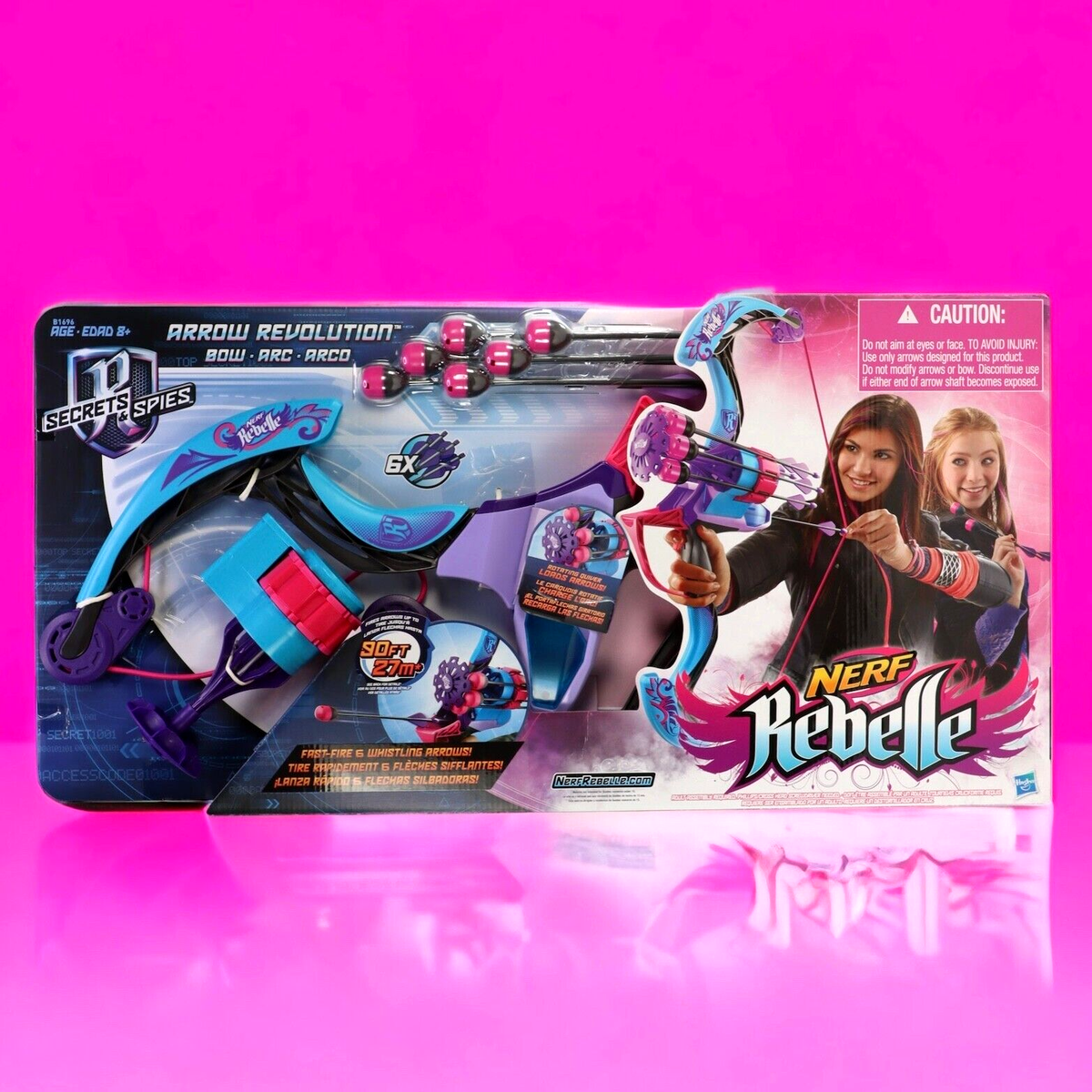 Nerf Rebelle Heartbreaker Arco Rosa Create With Mom: Nerf Rebelle