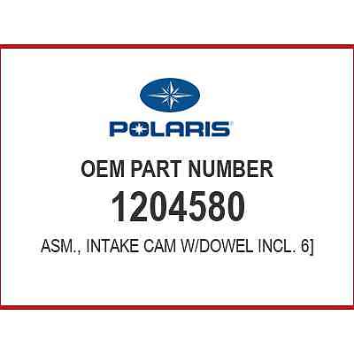 Polaris ASM-INTAKE CAM,W/DWL 1204580 OEM NEW | eBay