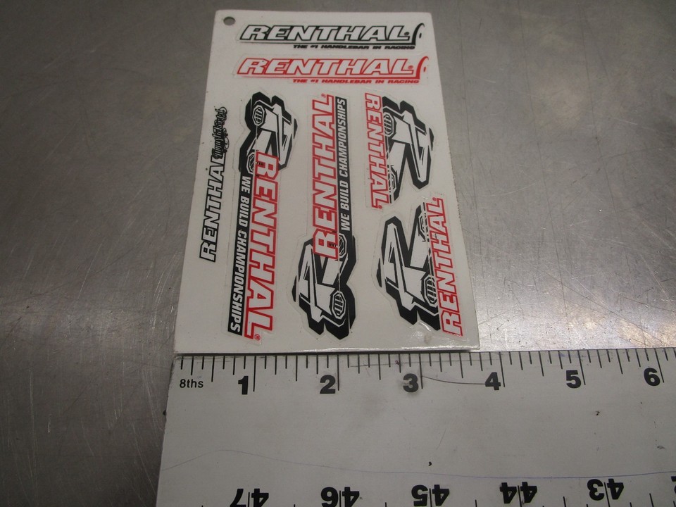 Renthal Decal Sticker Sheet | eBay