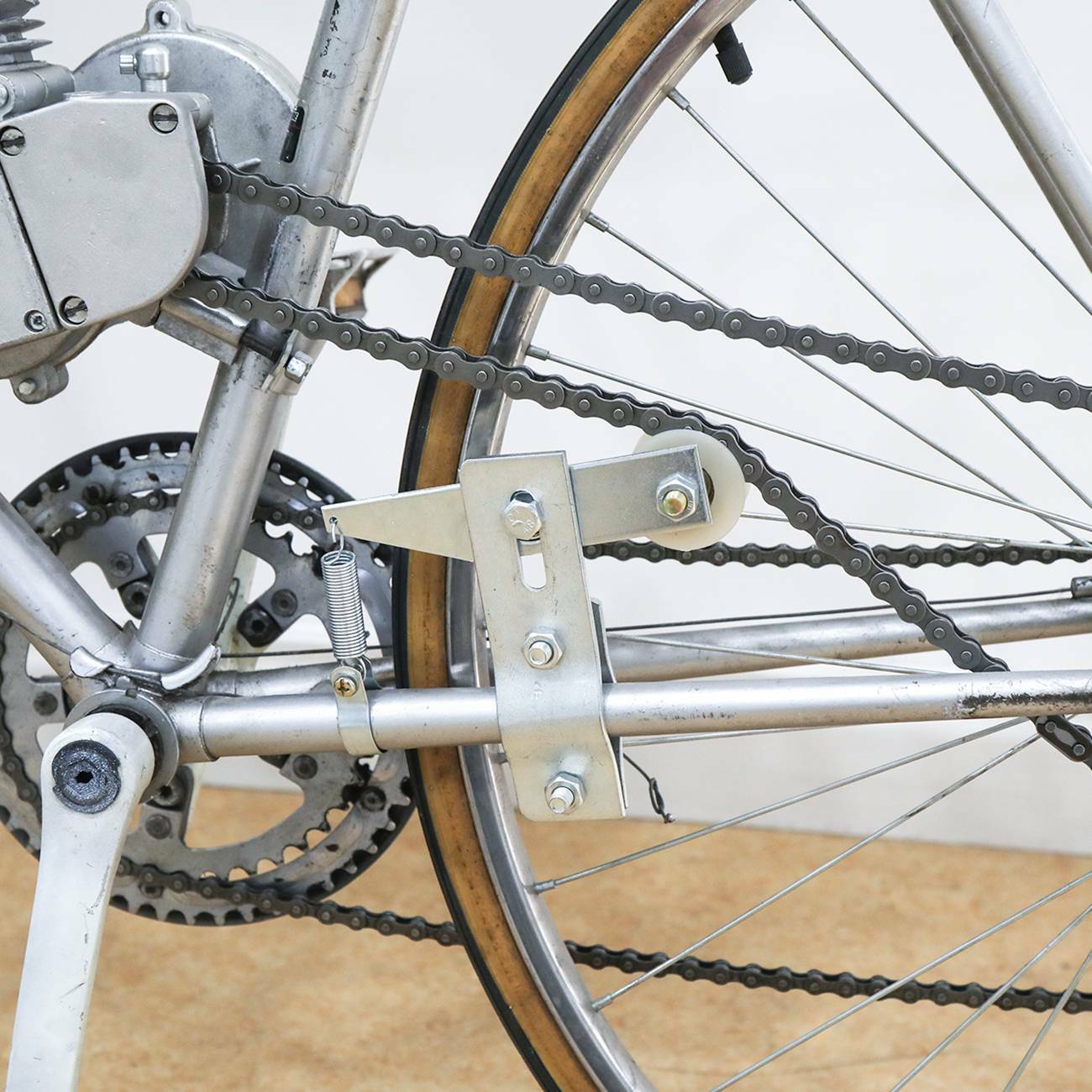 Spring Loaded Chain Tensioner Fits 49cc 66cc 80cc Engine Motorized ...