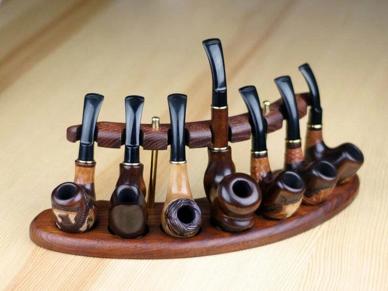 Smoking Pipe Stands Racks