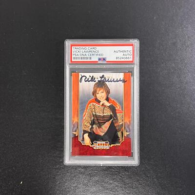 2009 Panini #38 Vicki Lawrence Signed Card PSA Slabbed | eBay