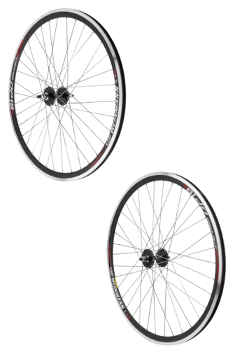 Weinmann DP 18 700c Fixed / Freewheel Road Bike Wheelset Silver Spokes ...
