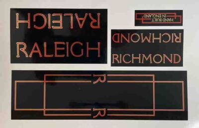 Decals, Stickers - Raleigh Bicycle Decals - Nelo's Cycles