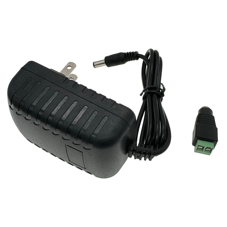AC-DC Adapter IN:120VAC-240VAC Out:24VDC 1A Power Supply Charger 5.5mm ...