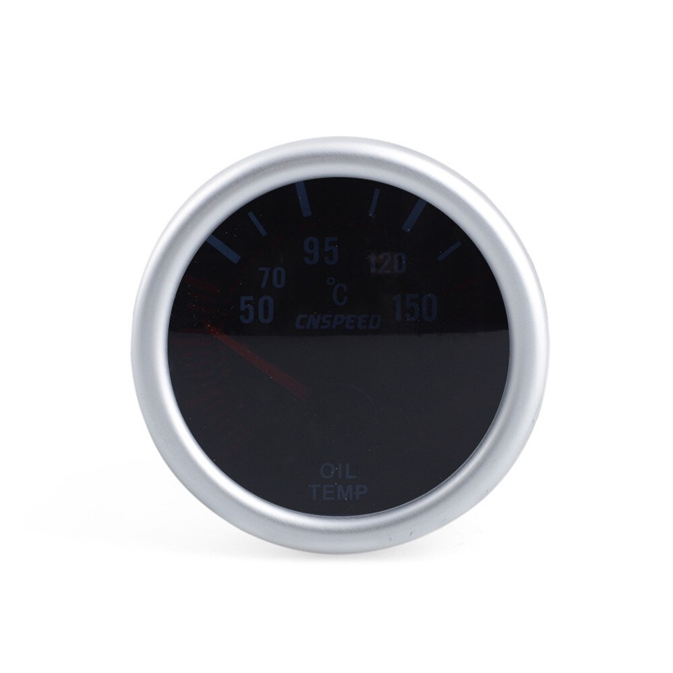50-150℃ Pointer Car Oil Temp Gauge 2" 52mm Temperature Meter With ...