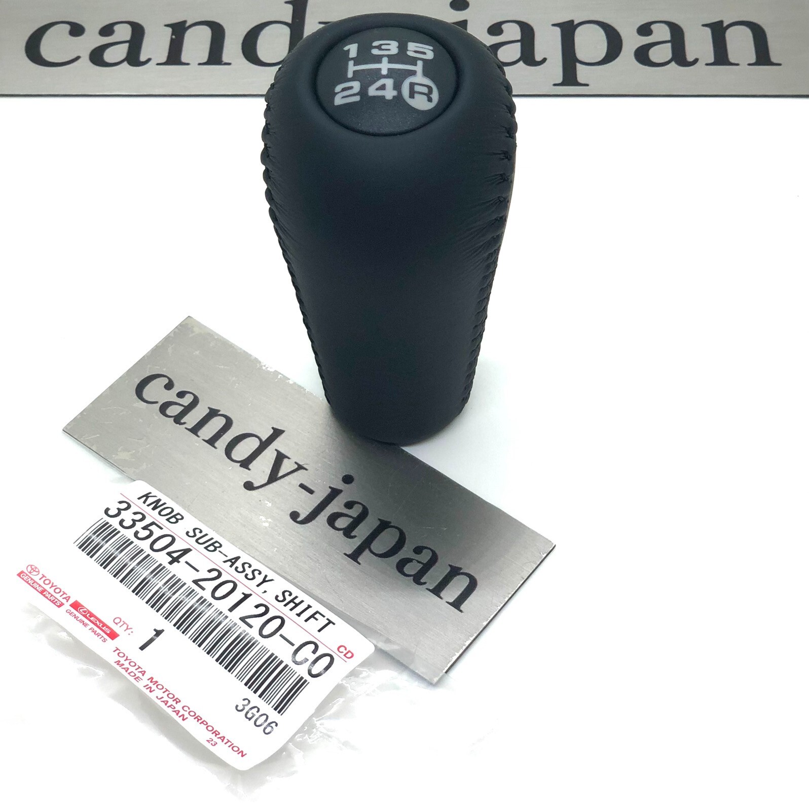Toyota Genuine Leather Shift Knob 5 Speed JZA70 Supra MK3 Car 33504 ...