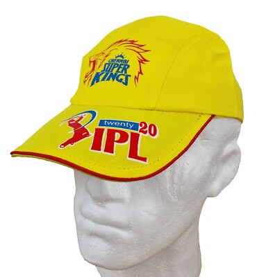 Chennai Super Kings Cap, IPL Cricket T20, CSK | eBay