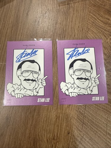 Stan Lee Autographed Cards | eBay