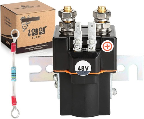 48V Golf Cart Solenoid W/ Resistor for Club Car DS Precedent 101908701 ...