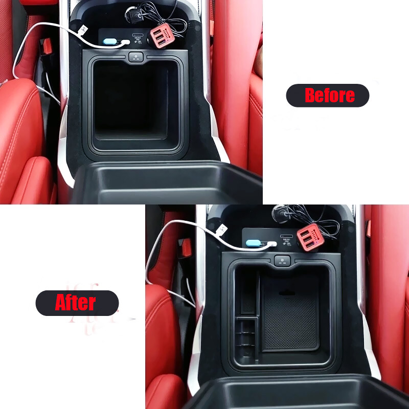 For 2018-22 Range Rover Sport Center Console Refrigerator Box Storage ...