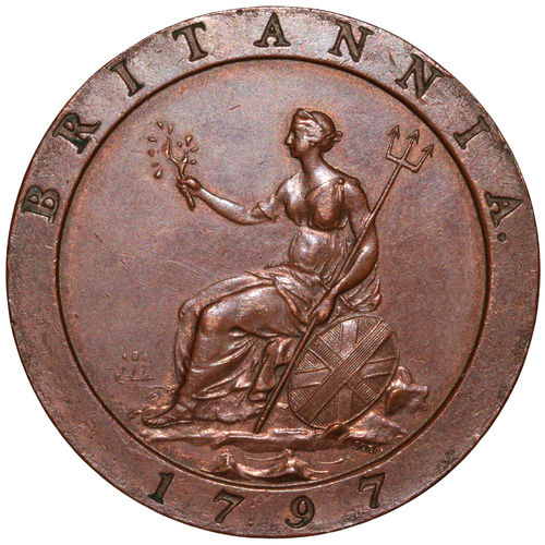 1797 Great Britain George III 1 Penny Coin | eBay UK