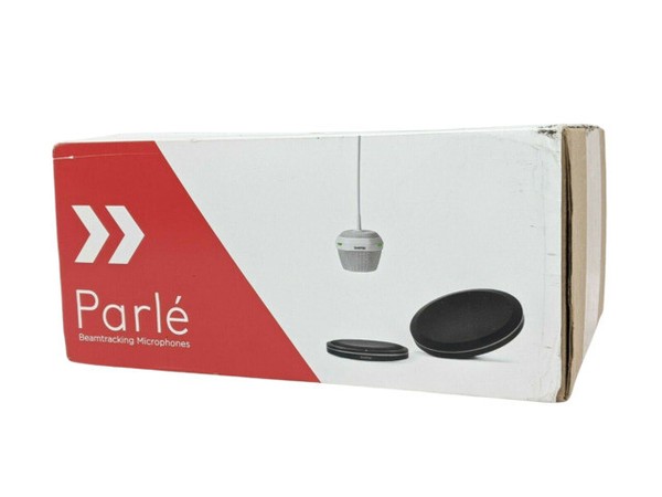 Biamp Parlé TCM-X AVB Beamtracking Ceiling Microphone - White (911.0498 ...