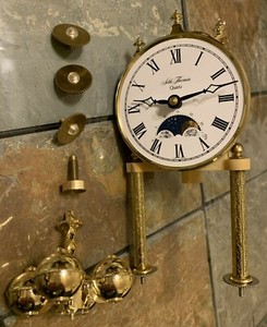 Seth Thomas Quartz Splendor Anniversary Clock PARTS / REPAIR dial ...