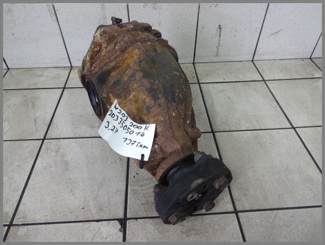 Mercedes Benz W203 C200K Differential 137tkm 3.27 Hinterachsgetriebe ...