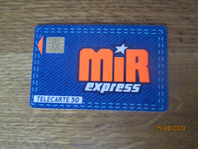 TC 50u D423 MIR express tirage 1000 en 1990 | eBay