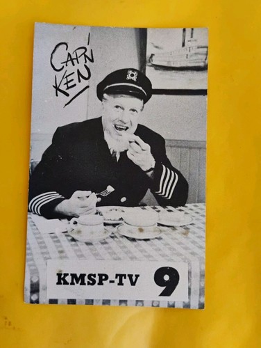 Cap'N Ken KMSP-TV Channel 9 TV Promo Pic Minneapolis St. Paul ...