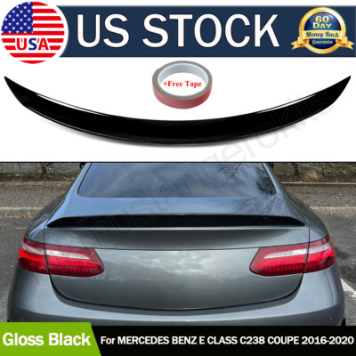 Rear Spoiler For 17-2020 Mercedes E-Class C238 E400 E450 Trunk Wing ...