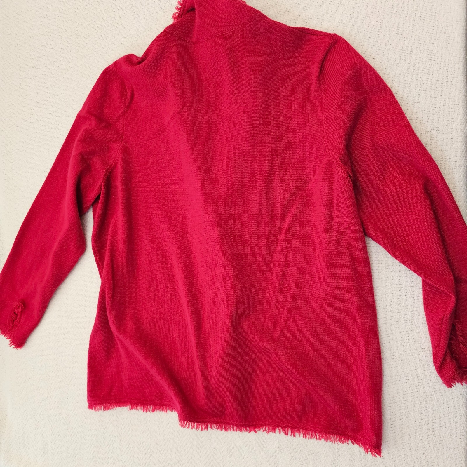 Judith Hart Collection Wool Blend Dark Fuschia Long S… - Gem