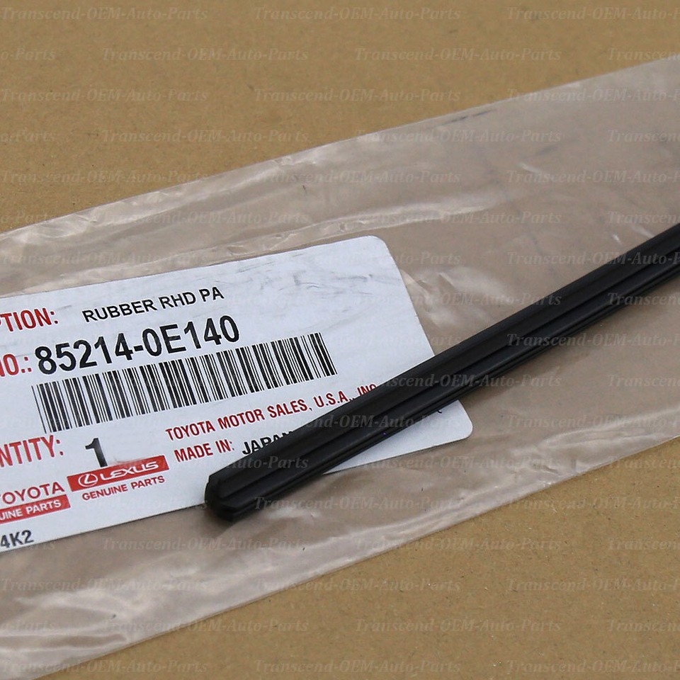 85214-0E140 GENUINE FRONT WINDSHIELD WIPER RUBBER INSERTS REFILL ...