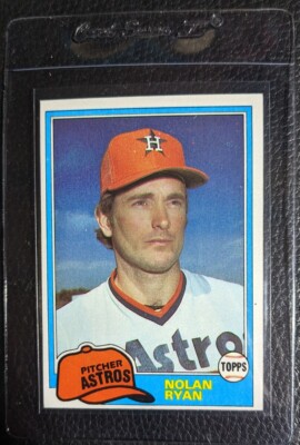 1981 TOPPS #240 NOLAN RYAN HOUSTON ASTROS HOF | eBay