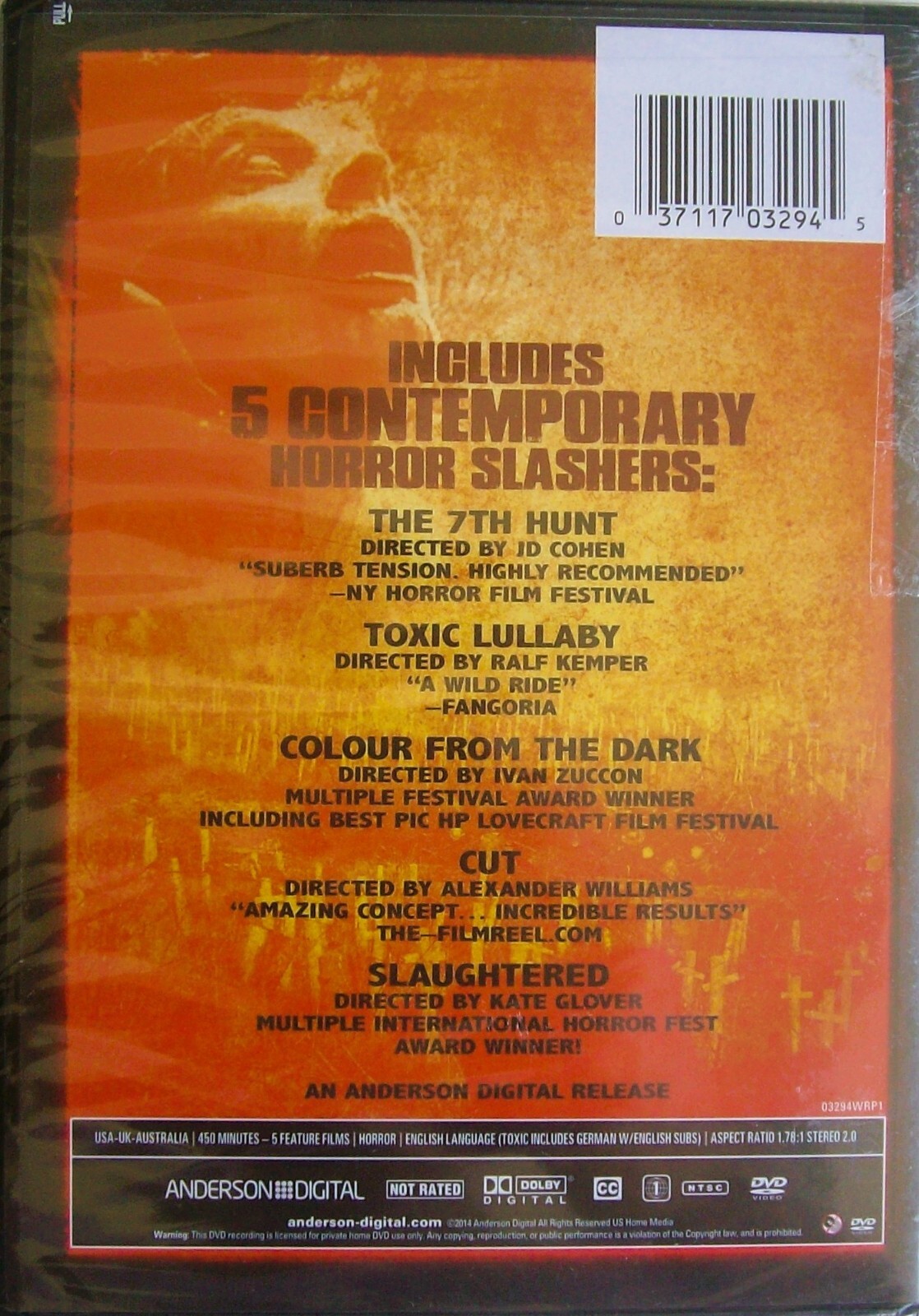 Ultimate Horror: 7th Hunt/ Toxic Lullaby/ Cut/ Slaughtered (DVD, 2014 ...