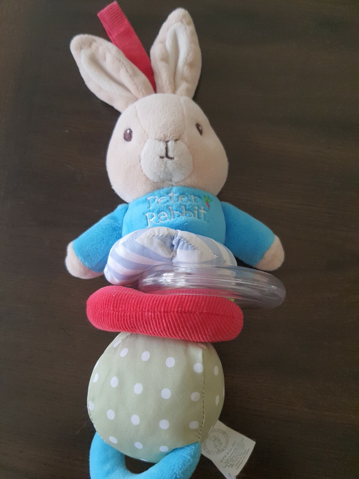 The World of Beatrix Potter Peter Rabbit Vibrating Teether Rattle Baby ...